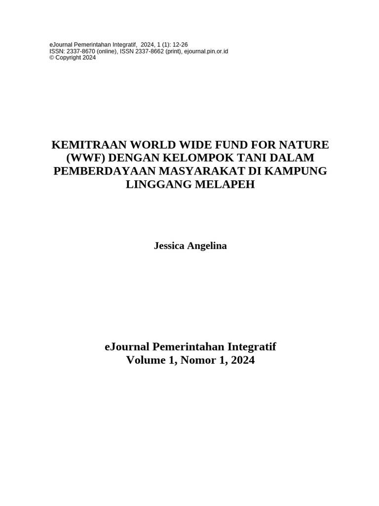 Ejournal JESSICA ANGELINA LENGKAP TURNITIN 16 | PDF