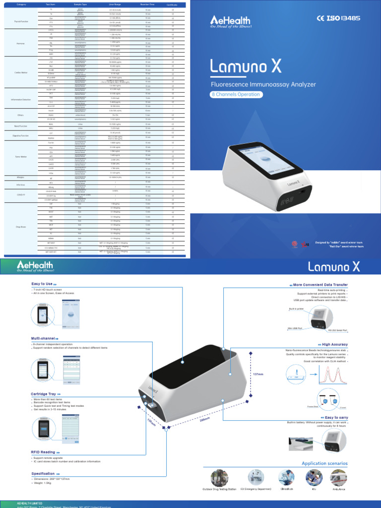 Lamuno X Brochure V9.0 UK | PDF