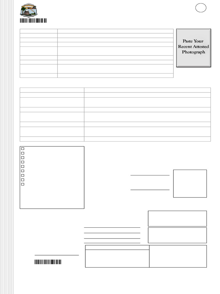 Form Correction Dob 2441000660 | PDF
