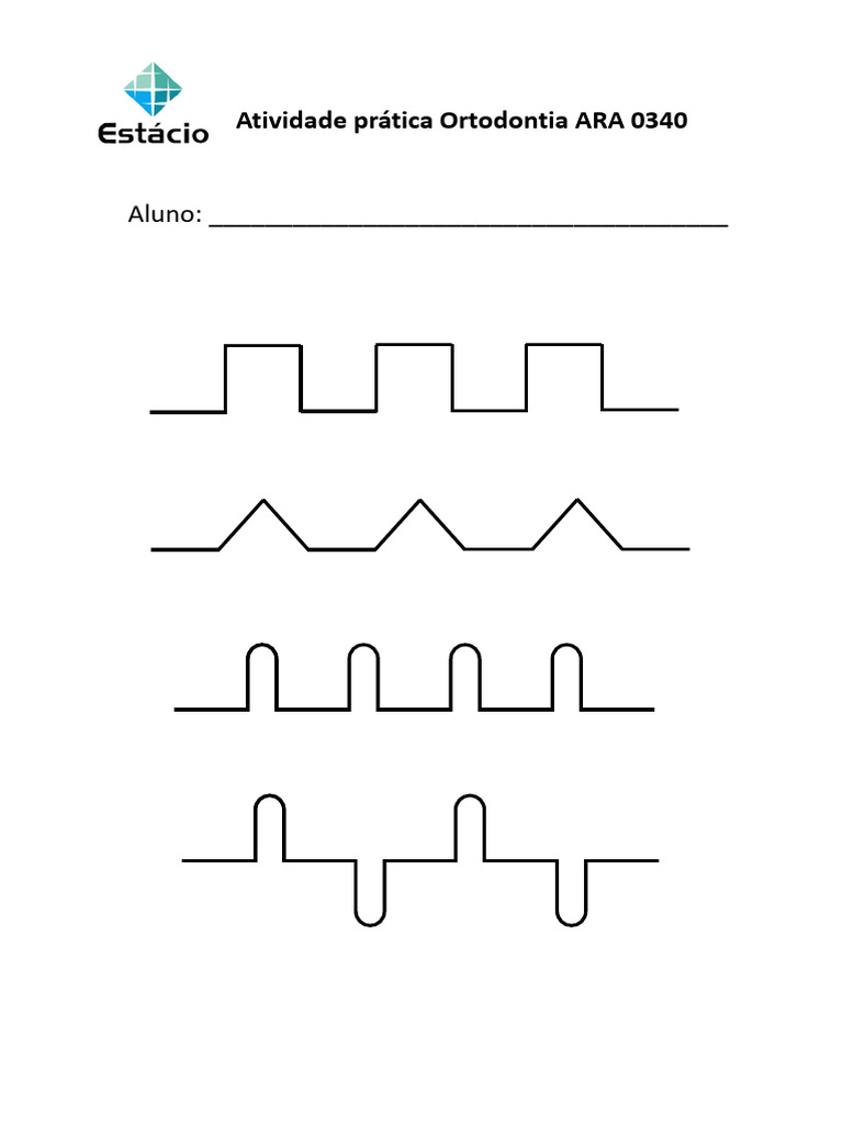 Atividade Ortodontia - dobras de treinamento | PDF