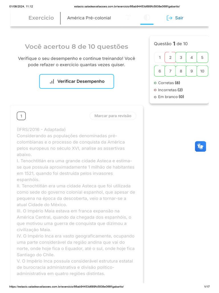 His - Americ. America Pre Colonial Ex 3 | PDF