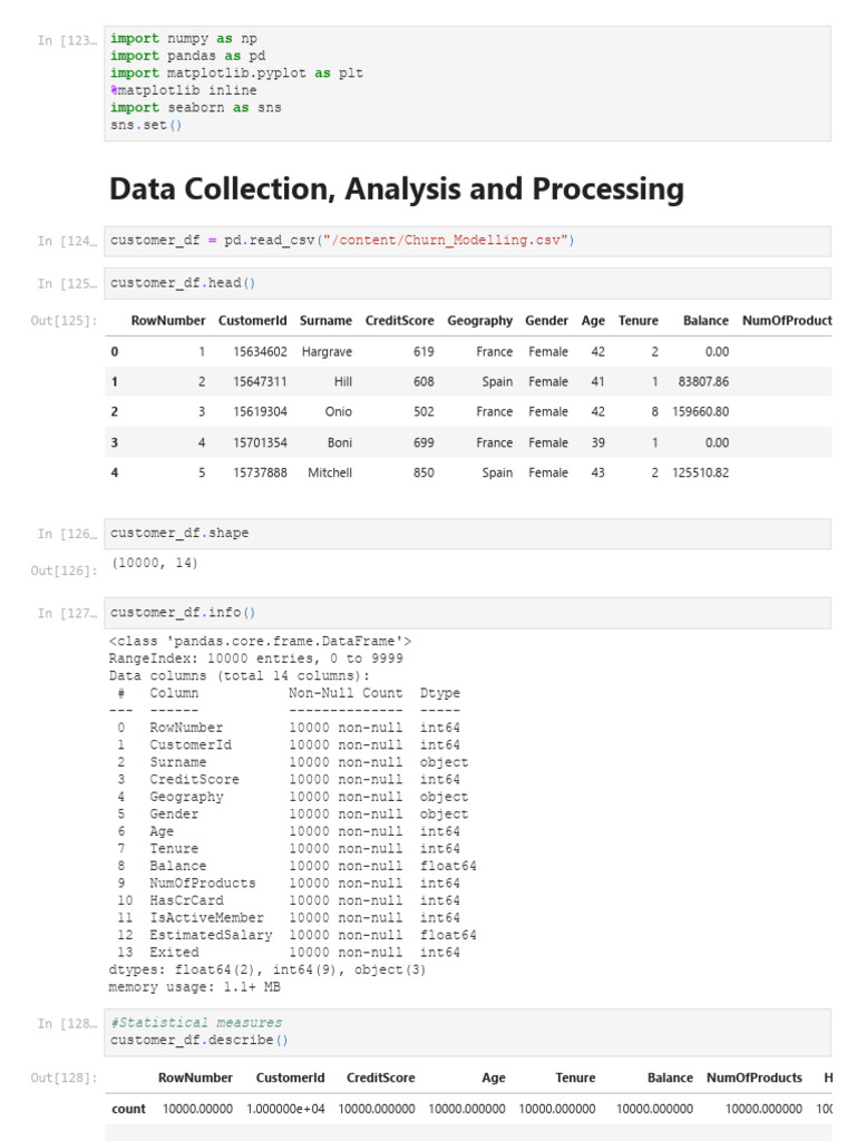 Churn Model Analysis | PDF