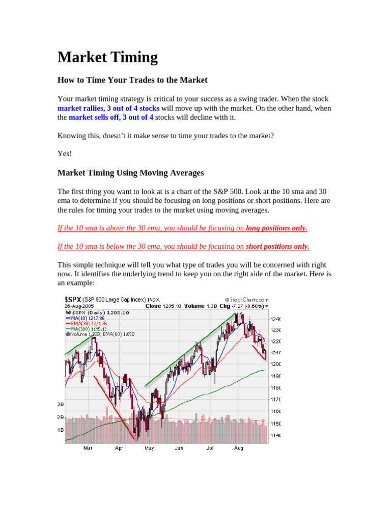 Market Timing | PDF