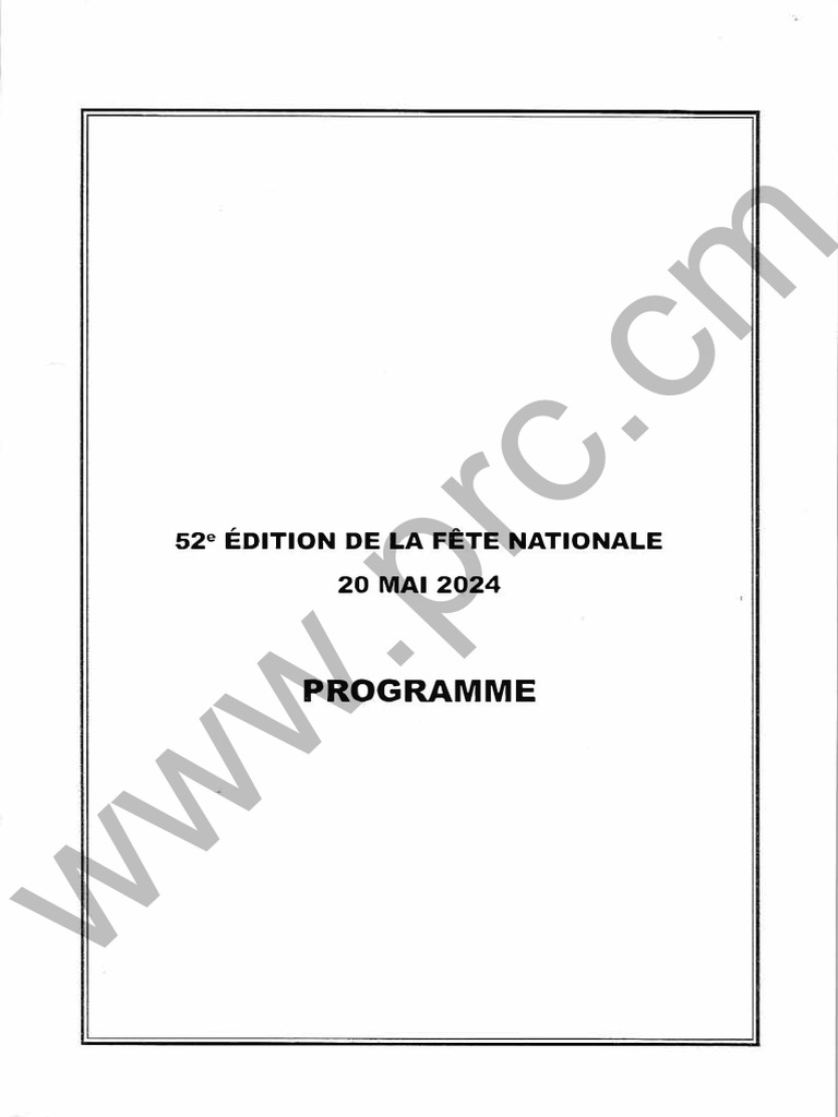 20 Mai Programme | PDF