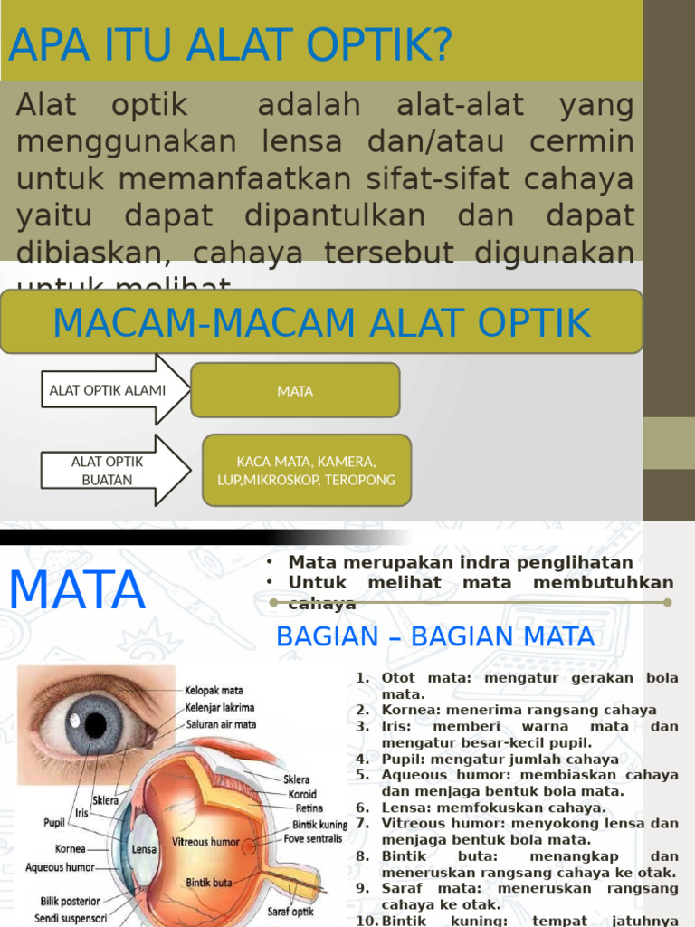 Alat-Alat Optik | PDF
