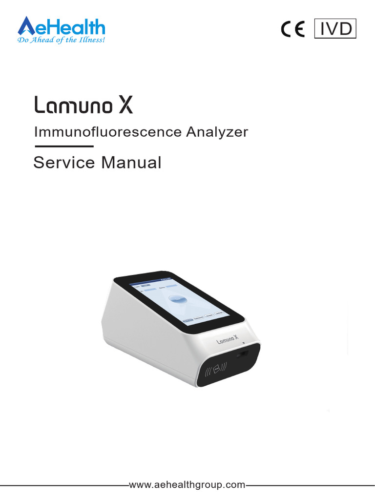 Lamuno X Analyzer Service Manual | PDF | Printer (Computing ...