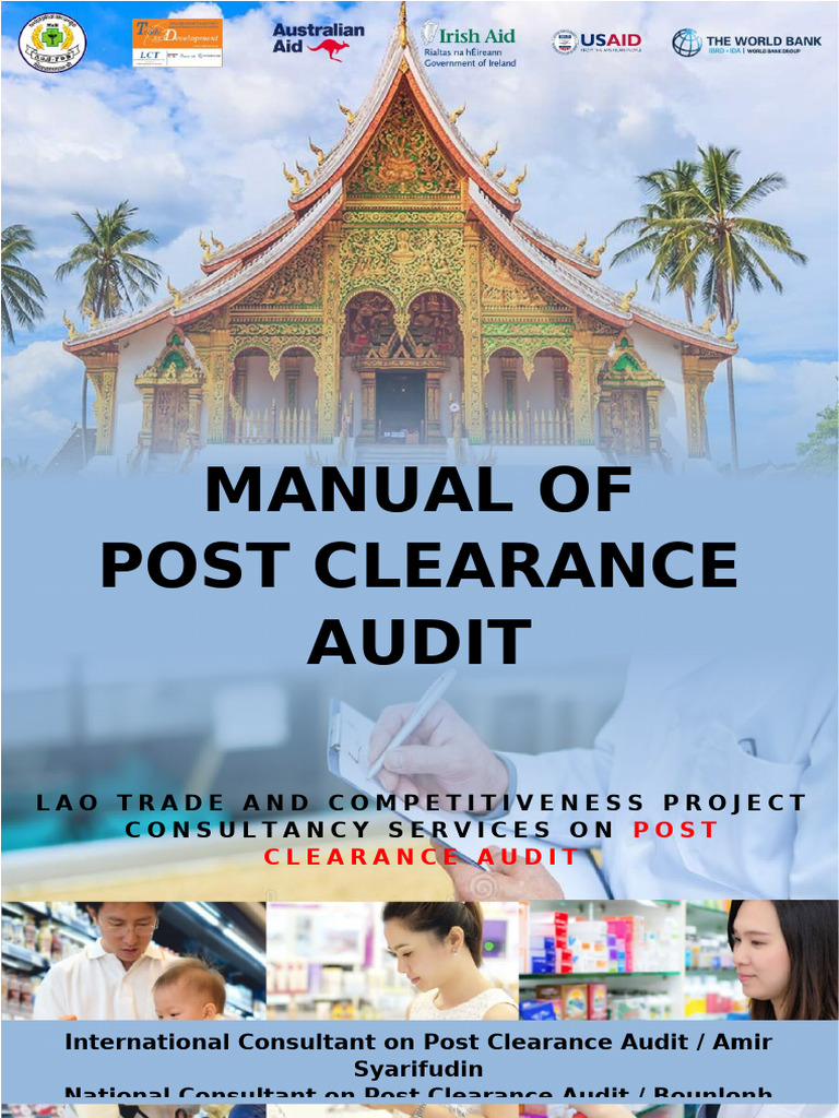 Manual Post Clearance Audit - 21 June 2021 (1) Revised Version On 22 06 ...