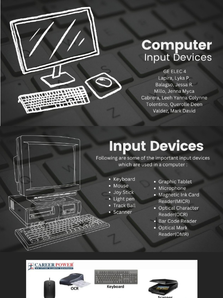 Input Devices | PDF
