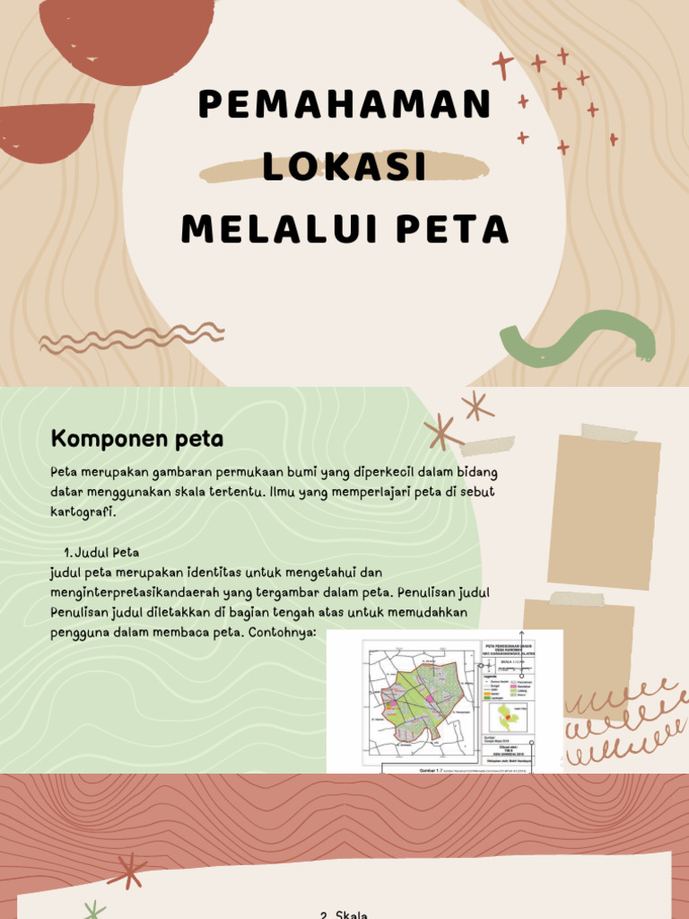 PPT KOMPONEN PETA | PDF