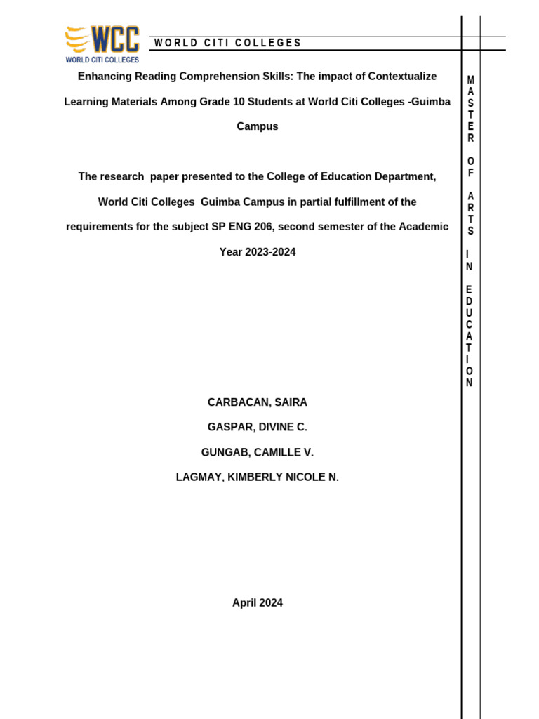 Group Final Research | PDF