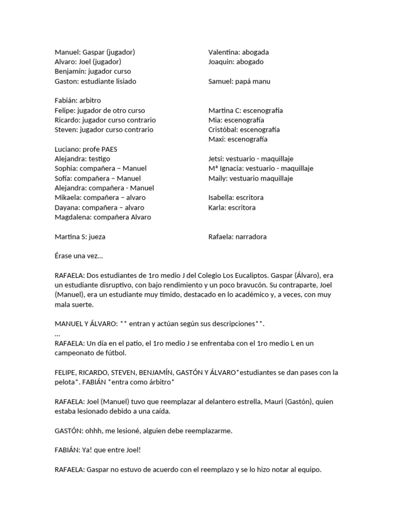 Libreto 1 | PDF