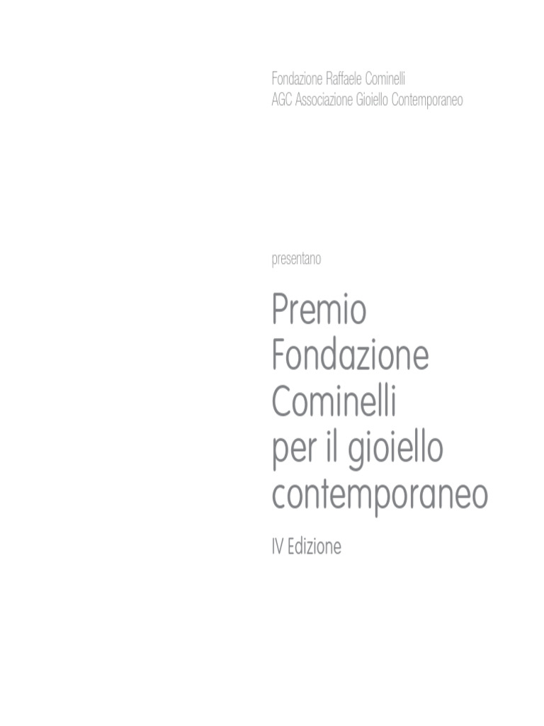 Catalogo Cominelli Premio 2013 | PDF