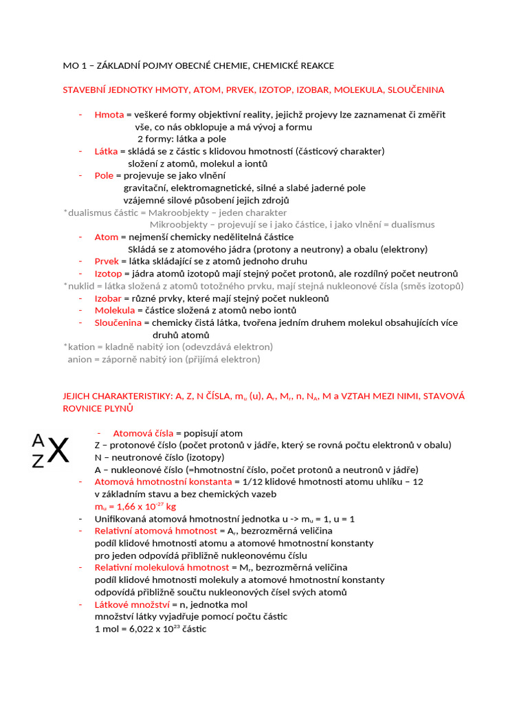 Maturitni Otazka - Zkracena Verze | PDF