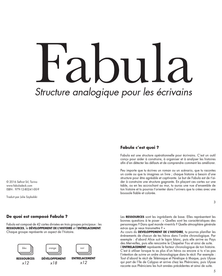 FR Fabula Booklet | PDF