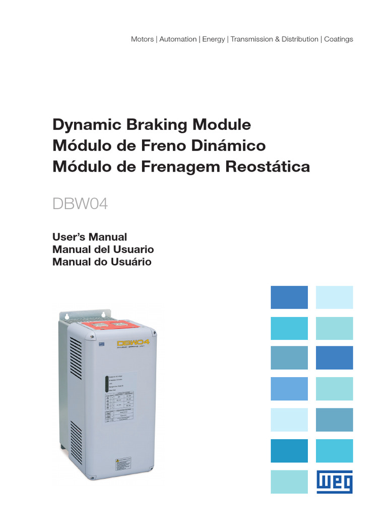 WEG Cfw11 Dbw04 Dynamic Braking Module 10003559586 Installation Guide ...