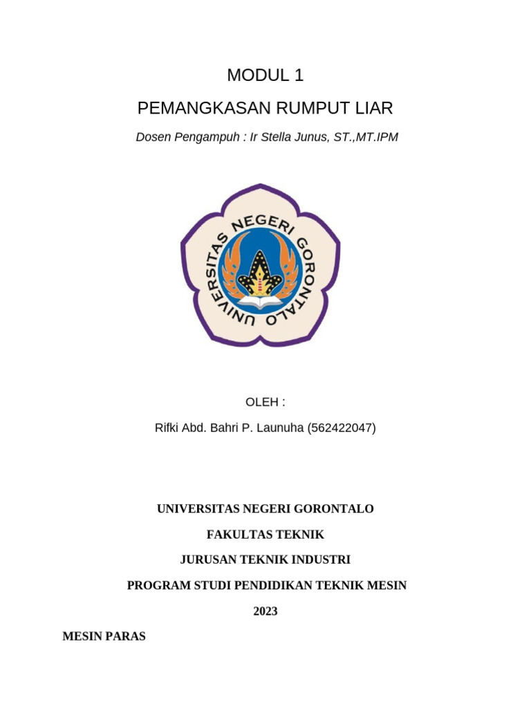 Modul 1 Mektek | PDF