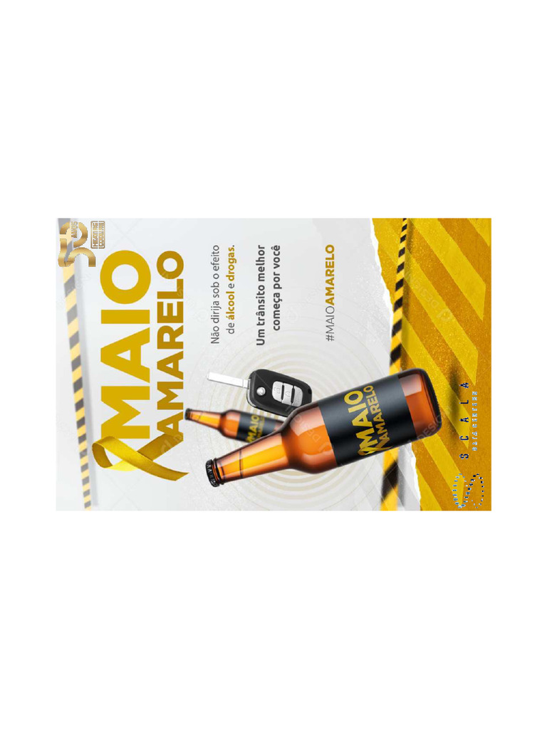 Banner - Maio Amarelo 2024.Pptx | PDF