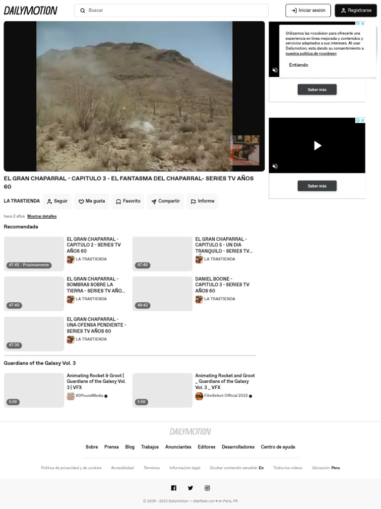 El Gran Chaparral - Capitulo 3 - El Fantasma Del | PDF