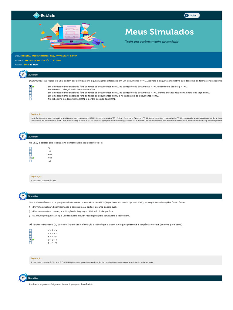 Desenv Web Em Html5 Css Javascript E Php 3 Pdf Html Script Java 8355