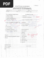 Form-LRA-12 Affidavit of Lost Title | PDF | Identity Document | Justice