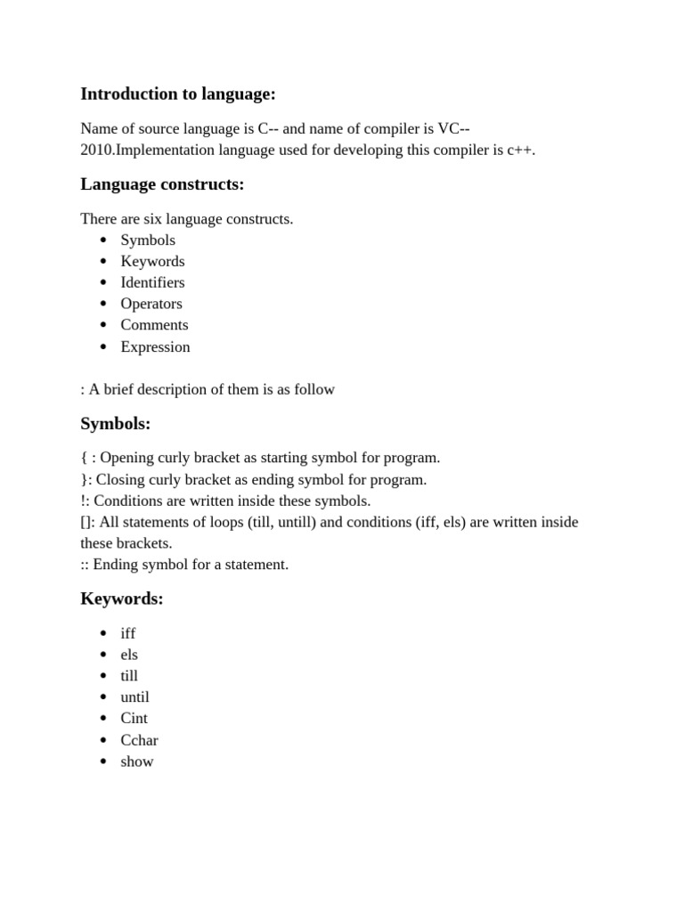 Introduction To Language | PDF