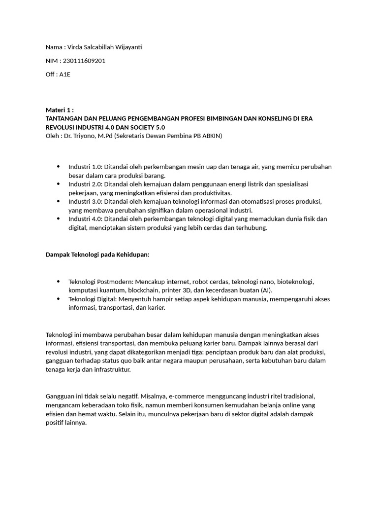 Resume Materi Seminar | PDF