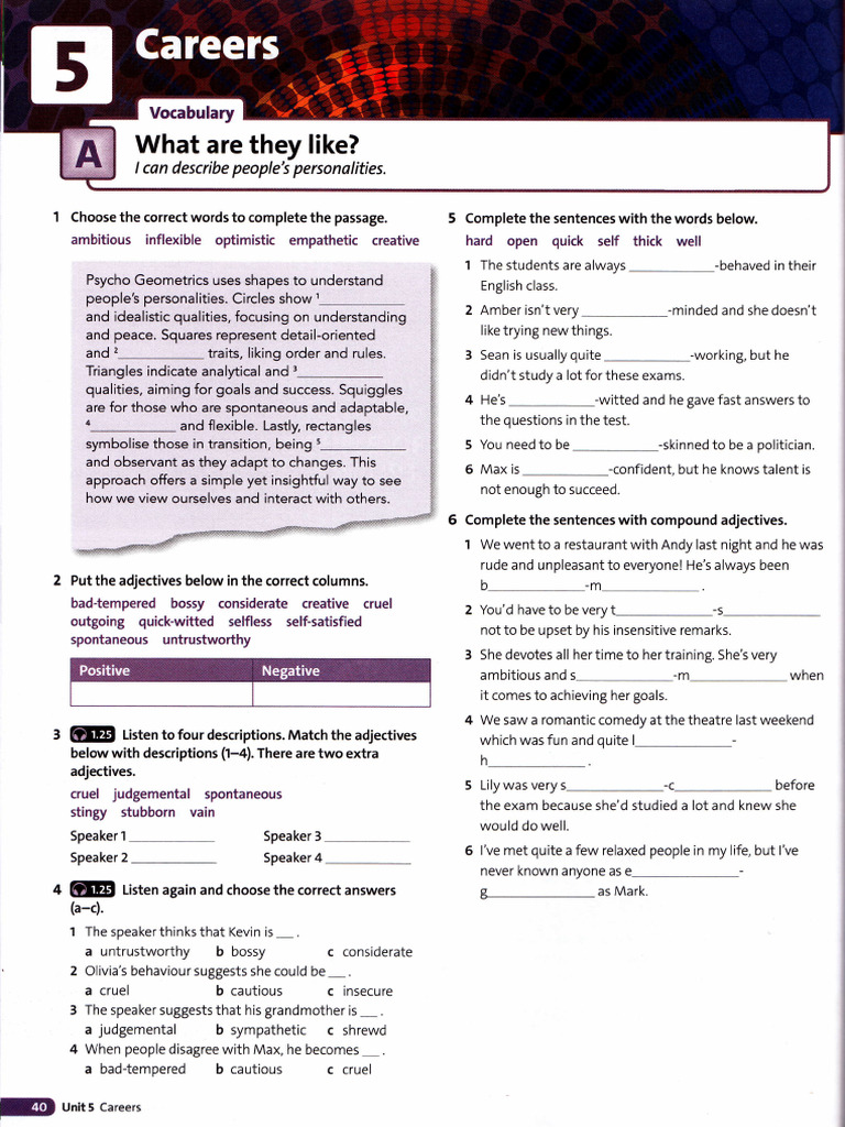 Unit 5 WB | PDF