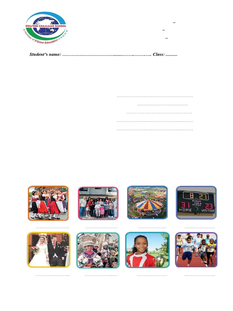 OD3. Unit 1 Review 4C Key | PDF