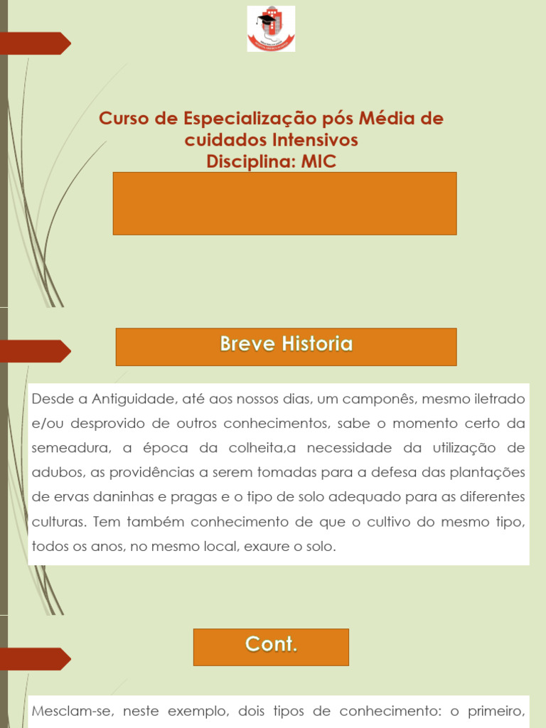 Aula 2. A Ciência e o Conhecimento Cientifico. Prof MAQ | PDF