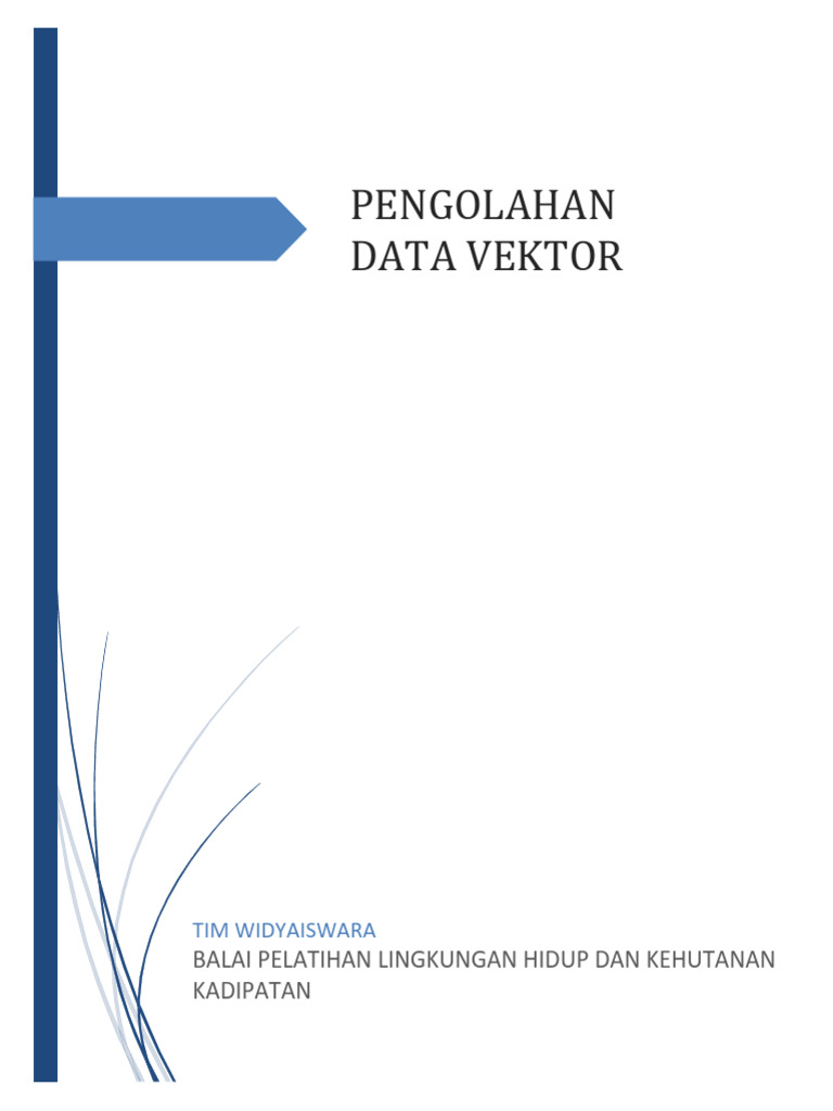 5 Bahan Ajar Pengolahan Data Vektor | PDF