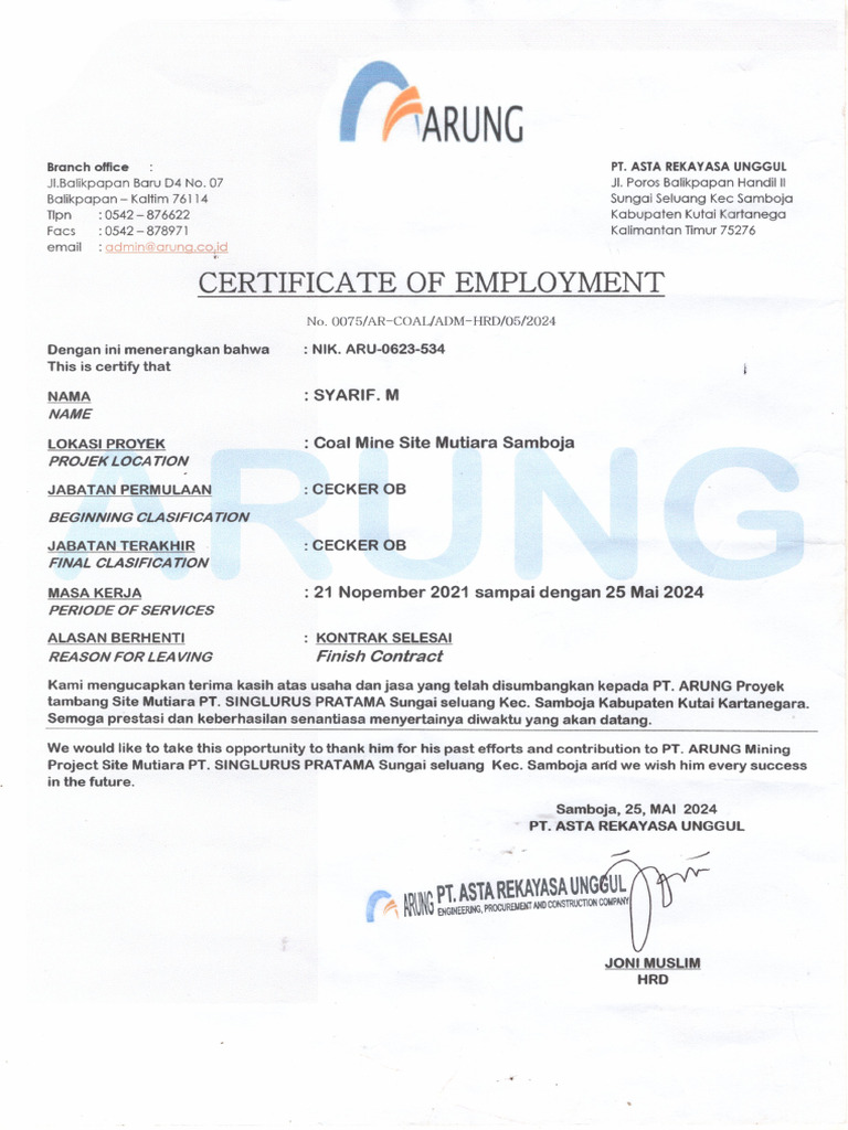 Syarif M | PDF