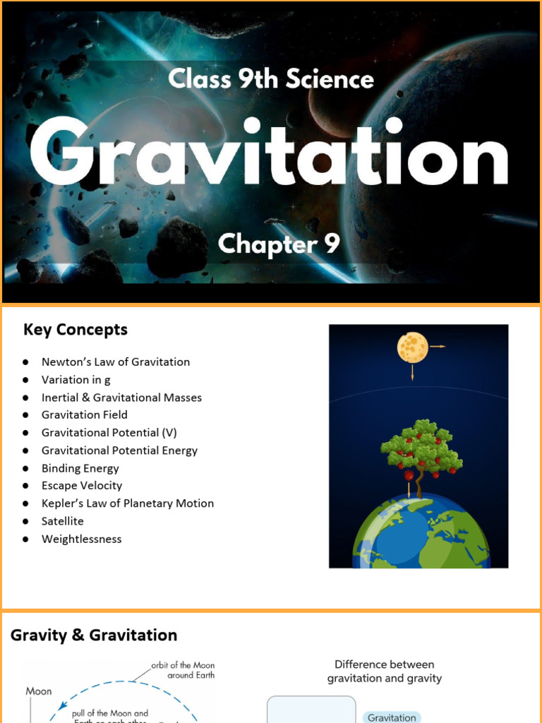Gravitation | PDF