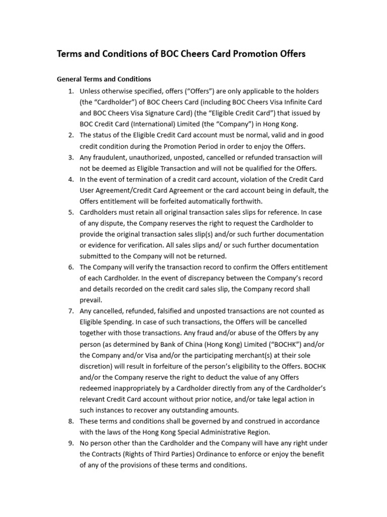 cheers_TnC_EN (1) | PDF