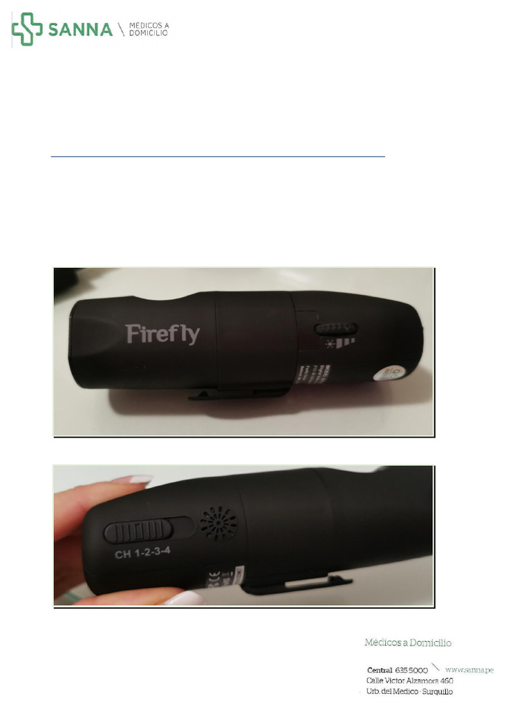 Manual Videoscopio Firefly | PDF