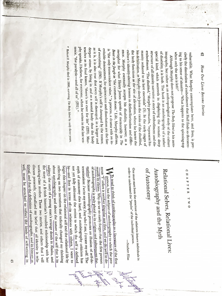 Relational Lives Relational Selves | PDF