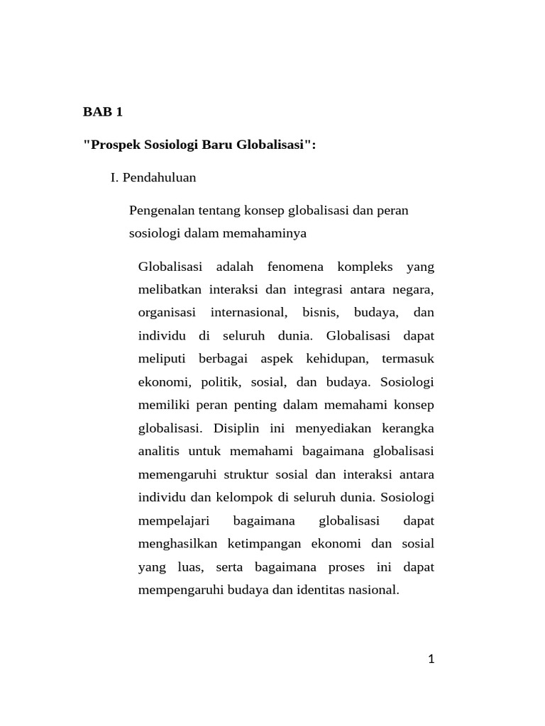 Bab 1 Materi PKN | PDF