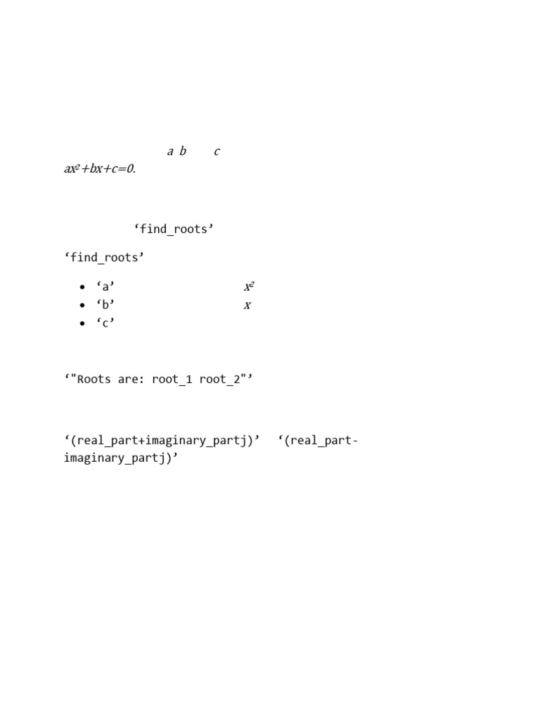 Quadratic Equation Solver Pdf 7009
