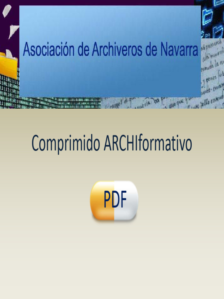 Comprimido Archiformativo PDF | PDF