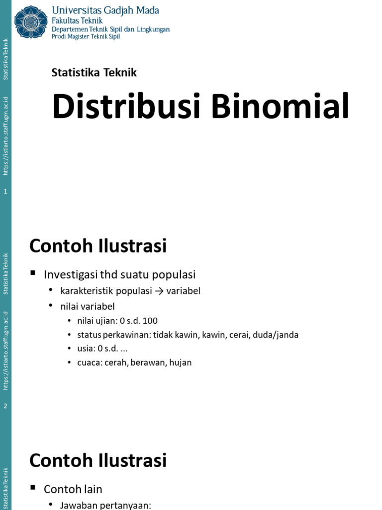 STL05-Distribusi-Binomial | PDF