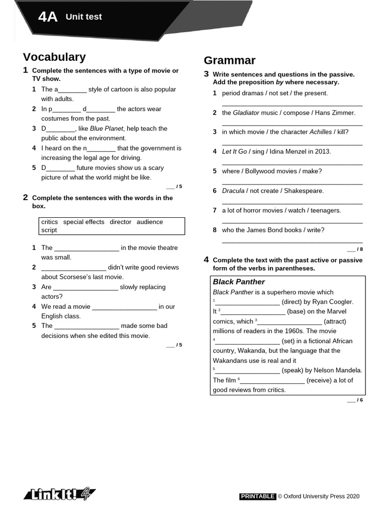 LI L4 Unit Test 4A | PDF