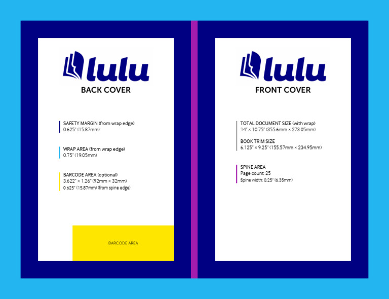 Book Cover Template | PDF