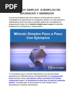 Manual PHP Simplex | PDF | Algoritmos | Análisis matemático
