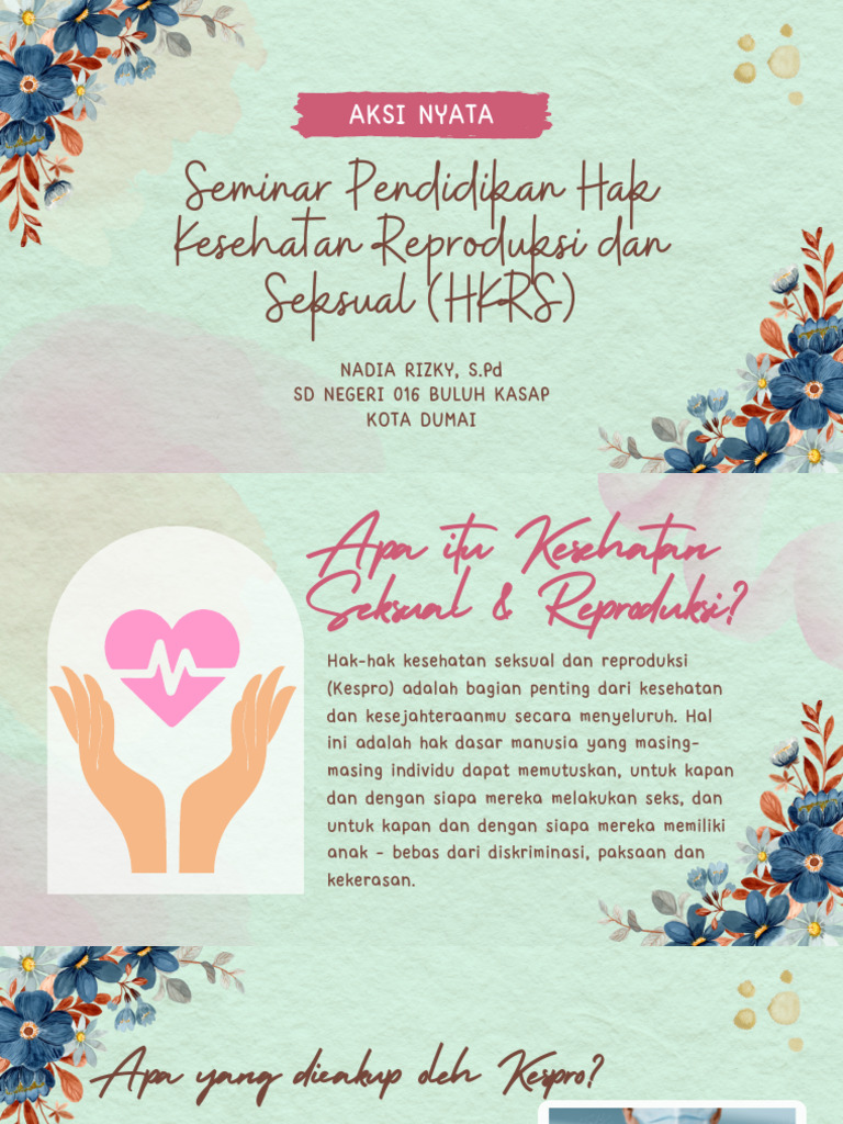 Aksi Nyata 3 Dosa Pendidikan Kekerasan Seksual - Nadia | PDF