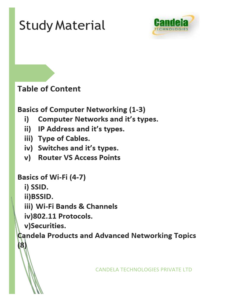 Study Material | PDF