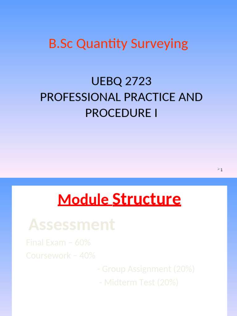 Topic 1a - Module Overview Introduction X 1 5 | PDF