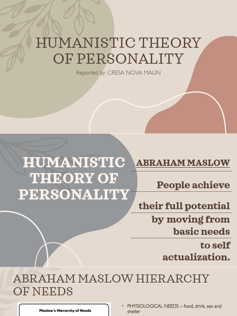 Humanistic Theory | PDF