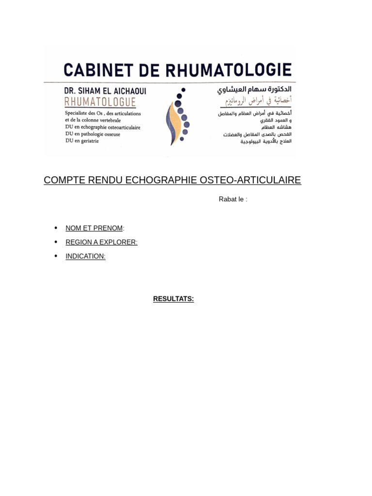COMPTE RENDU Echo Standard | PDF
