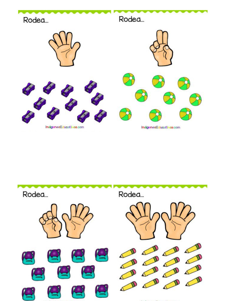 Contar Con Dedos | PDF