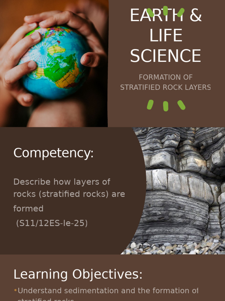 Formation of Stratified Rock Layers | PDF | Rock (Geology) | Social Science