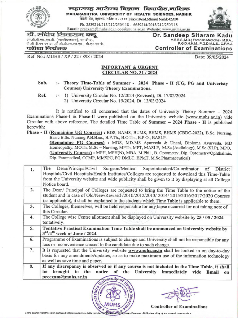 Circular No. 31-2024 | PDF